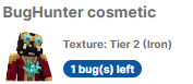 BugHunter cosmetic bug | LabyMod Idea